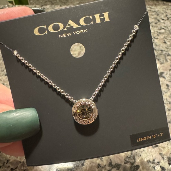 Coach | Jewelry | Coach Necklace | Poshmark